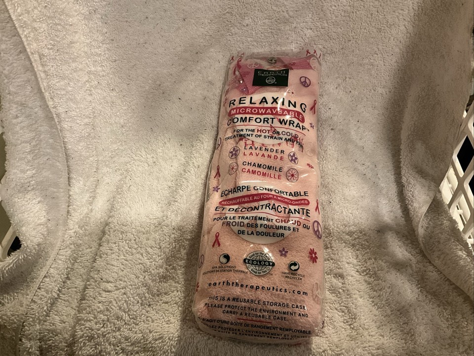 Earth Therapeutics Hot & Cold Relaxing Comfort Wrap Microwaveable ...