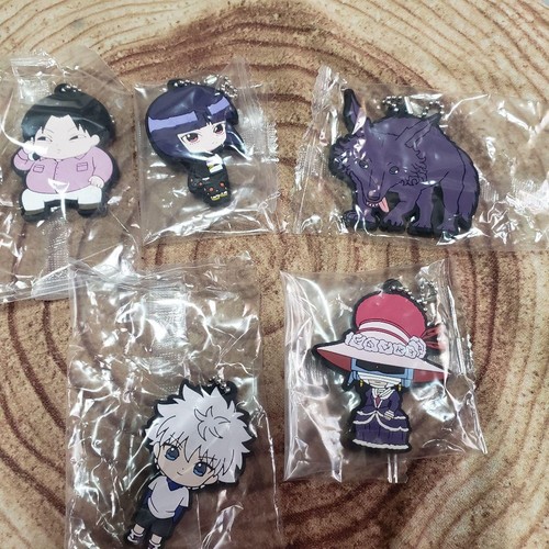 Hunter x Hunter Capsule Rubber Mascot Vol.6 Zoldyck Family 5 Figures ...