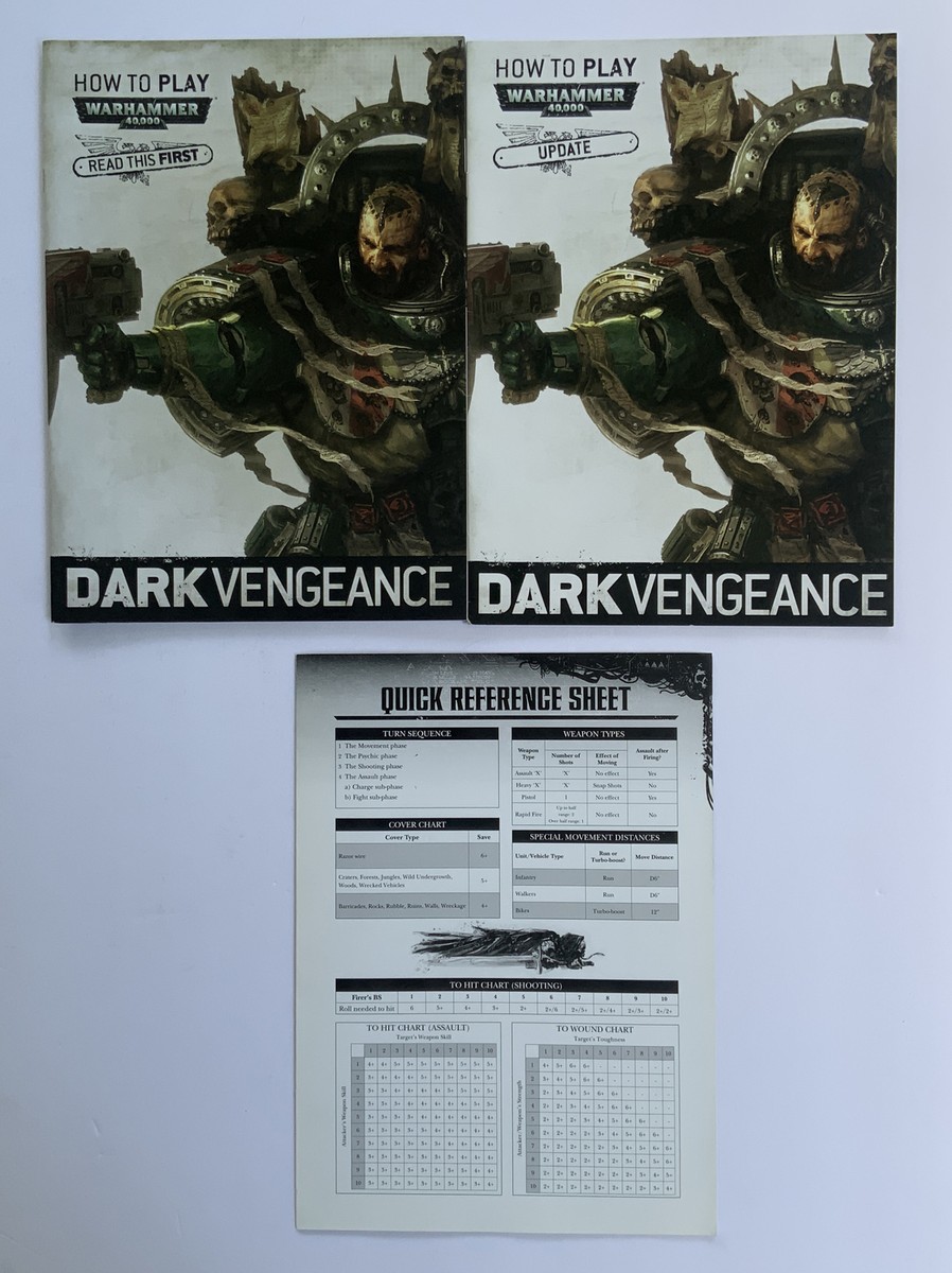 Conteudo De Warhammer 40k Dark Vengeance Dark Vengeance Box Set: Space