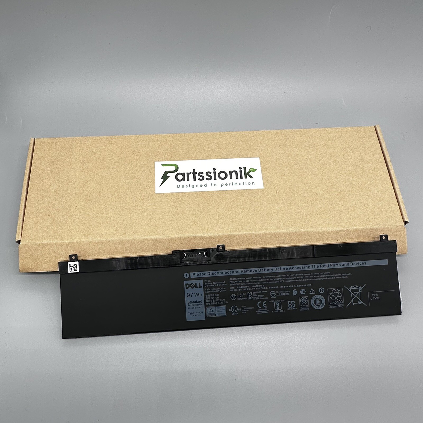 Original Dell Precision 7730 7530 97wh Laptop Battery 0wmrc Nyfjh for ...