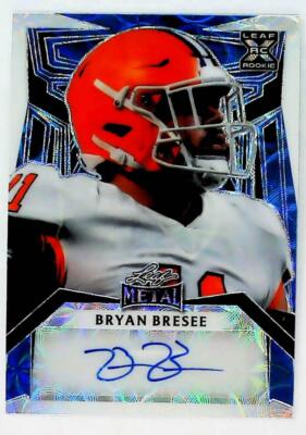 2023 Leaf Metal Autograph #PA-BB3 Bryan Bresee RC Rookie AUTO 1/4 ...