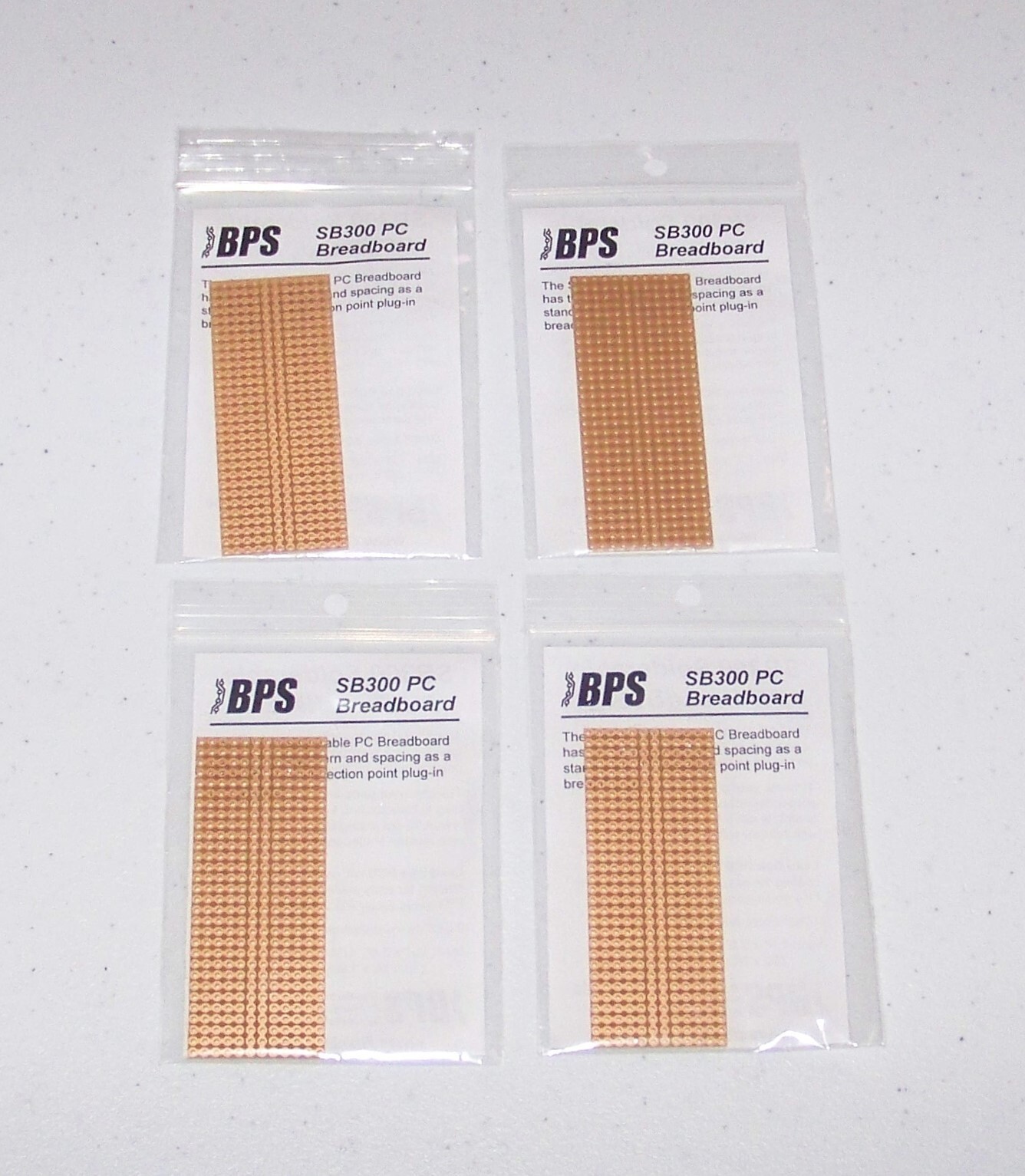 LOT of 4 - BPS SB300 Solderable PC Bread Board | eBay