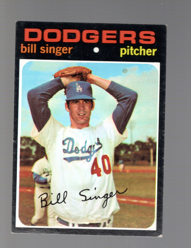 1971 Topps Bill Singer #145 s3 | eBay