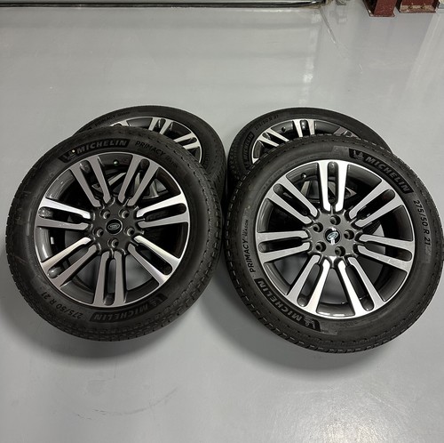 Range Rover OEM Factory 21" Wheels Rims Diamond Turned Michelin tires ...