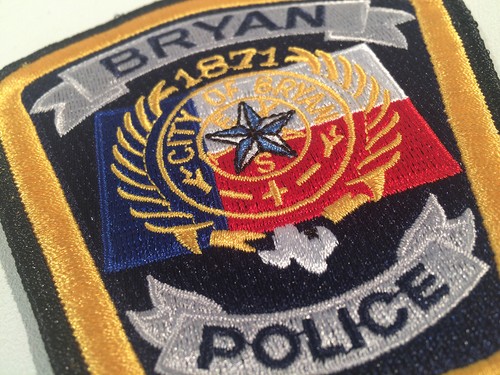 Bryan Texas Police Apparel Shoulder Patch Authentic | eBay