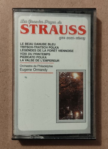 K7 Cassette Audio - Musique Classique - Orchestre de Philadelphie ...