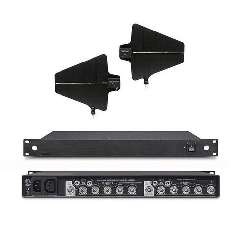 Antenna Distribution System UHF 470-952MHZ For Dual wireless microphone ...