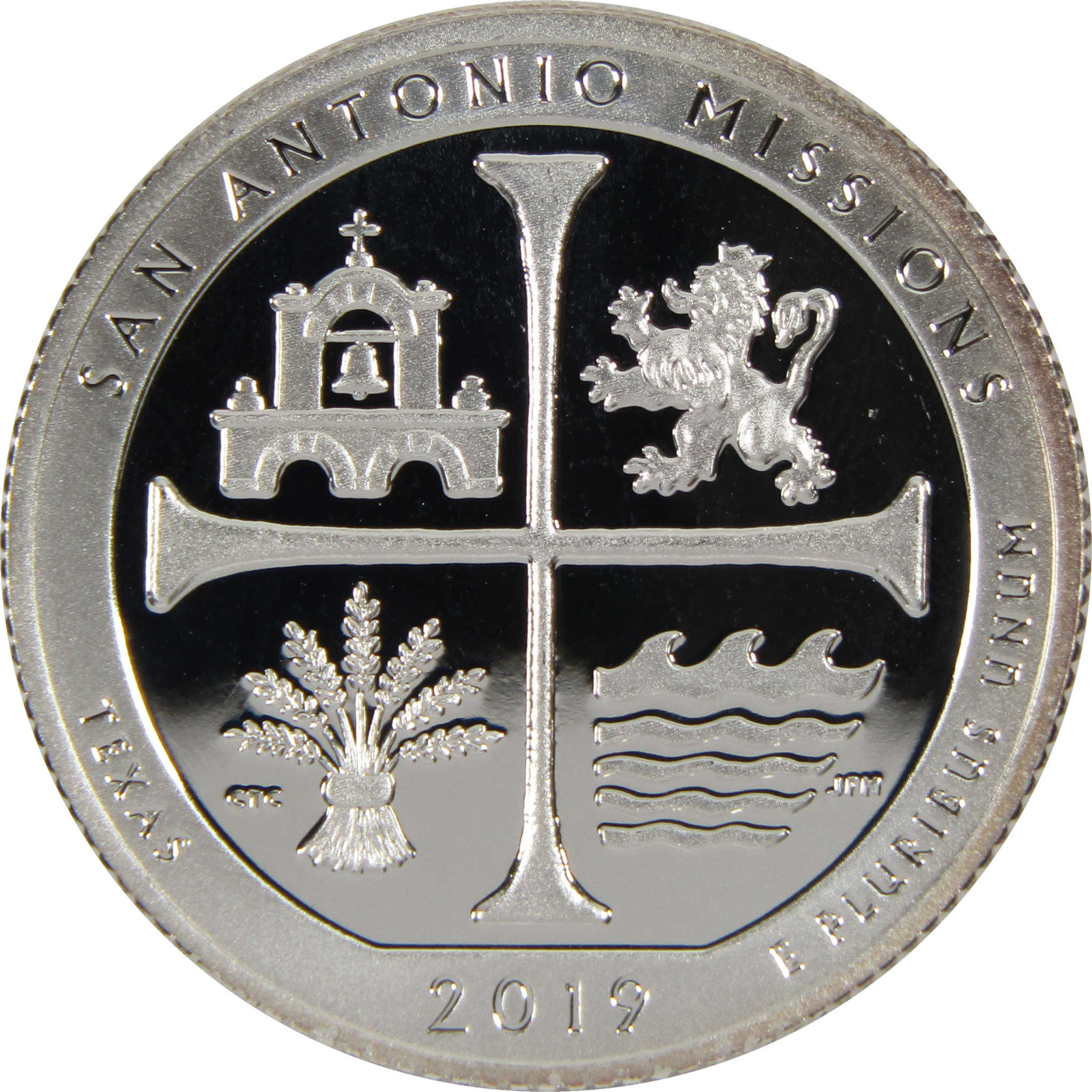 2019 S San Antonio Missions National Park Quarter Silver Proof Coin | eBay