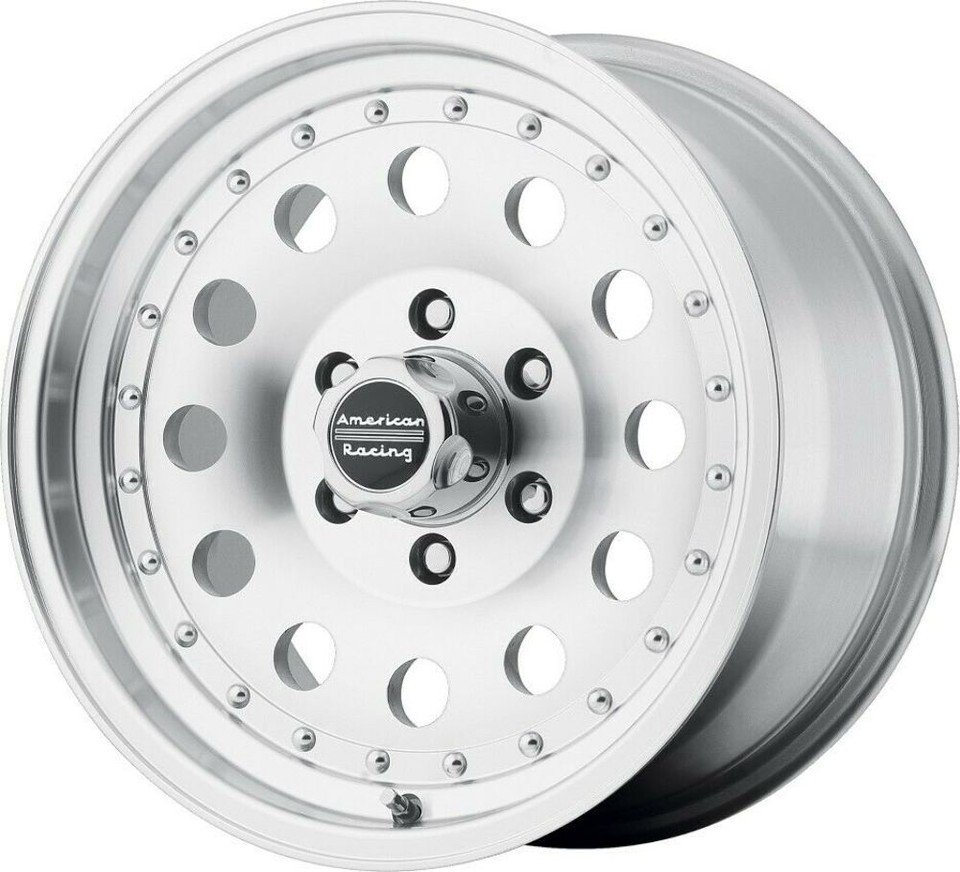 Set 4 American Racing AR62 Outlaw II 15x7 5x4.5 Machined Wheels 15 ...