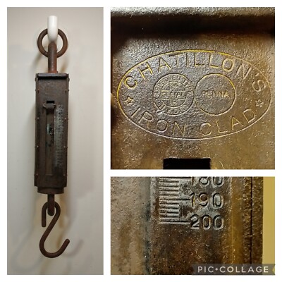 Scales - Vintage Chatillon Hanging Scale