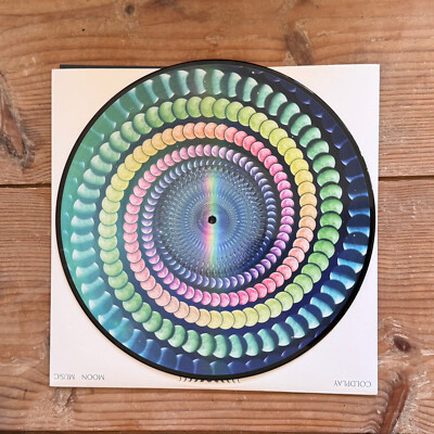 Coldplay Moon Music Blood Records vinyl Zoetrope Ltd Edition /5000 | eBay