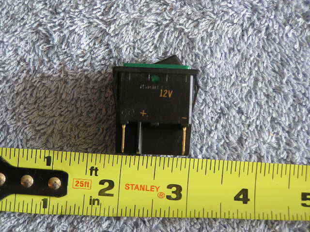 RV Marine Bus Van 3 gang 12v Switch panel LED on / off light - Aqua-Hot ...