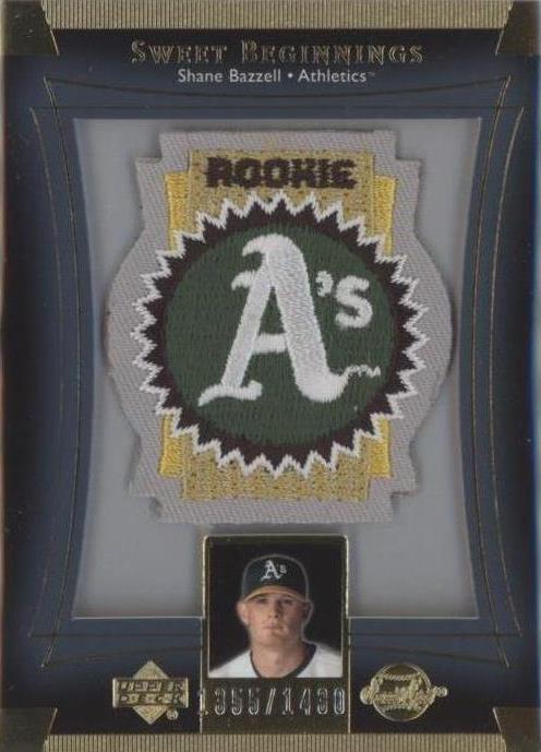 2003 Upper Deck Sweet Spot - Sweet Beginnings Shane Bazzell #202 /1430 ...