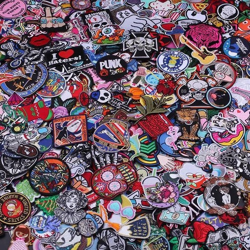 10/20pcs/lot Random Mixed Patch Set Iron Sew on Patches Music Guitar ...