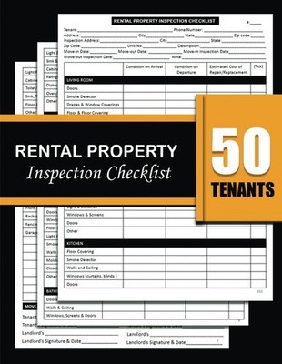 Rental Property Inspection Checklist: Landlord Tenant Move-in / Move ...