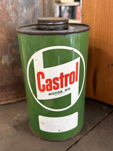 VINTAGE Castrol Motor Oil Tin Can - 1 IMP. QUART | eBay.de