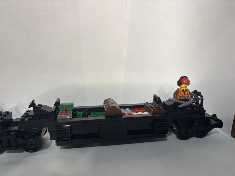 LEGO Trains: Ttx Intermodal Double-Stack Car (10170) Custom Read ...