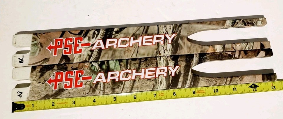 PSE ARCHERY COMPOUND BOW LIMBS ~ SEE MEASUREMENTS IN PHOTOS | eBay