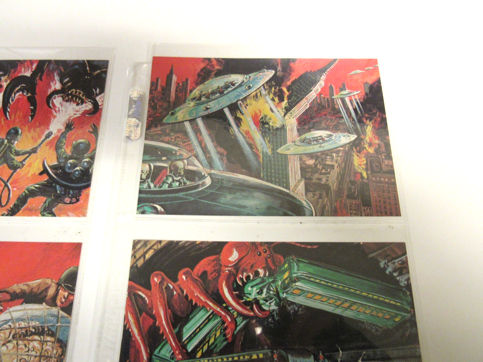 1984 Mars Attacks Renata Galasso 5 x 7 Promo Cards Set NM | eBay