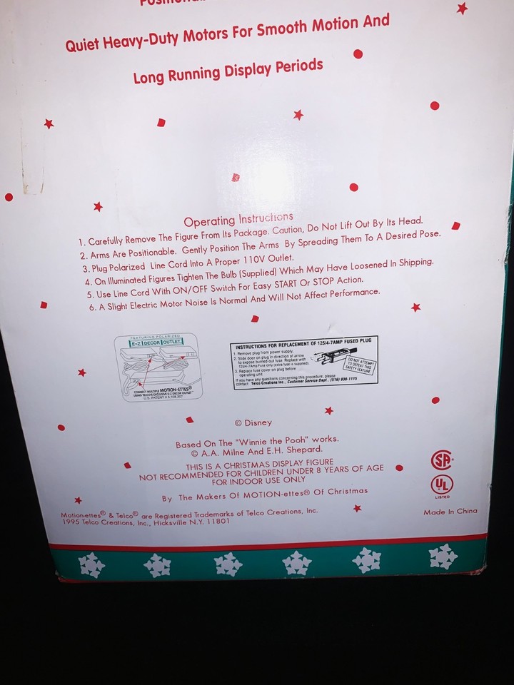 Disney Tigger Animated Animatronic Motion Lighted Christmas Display ...