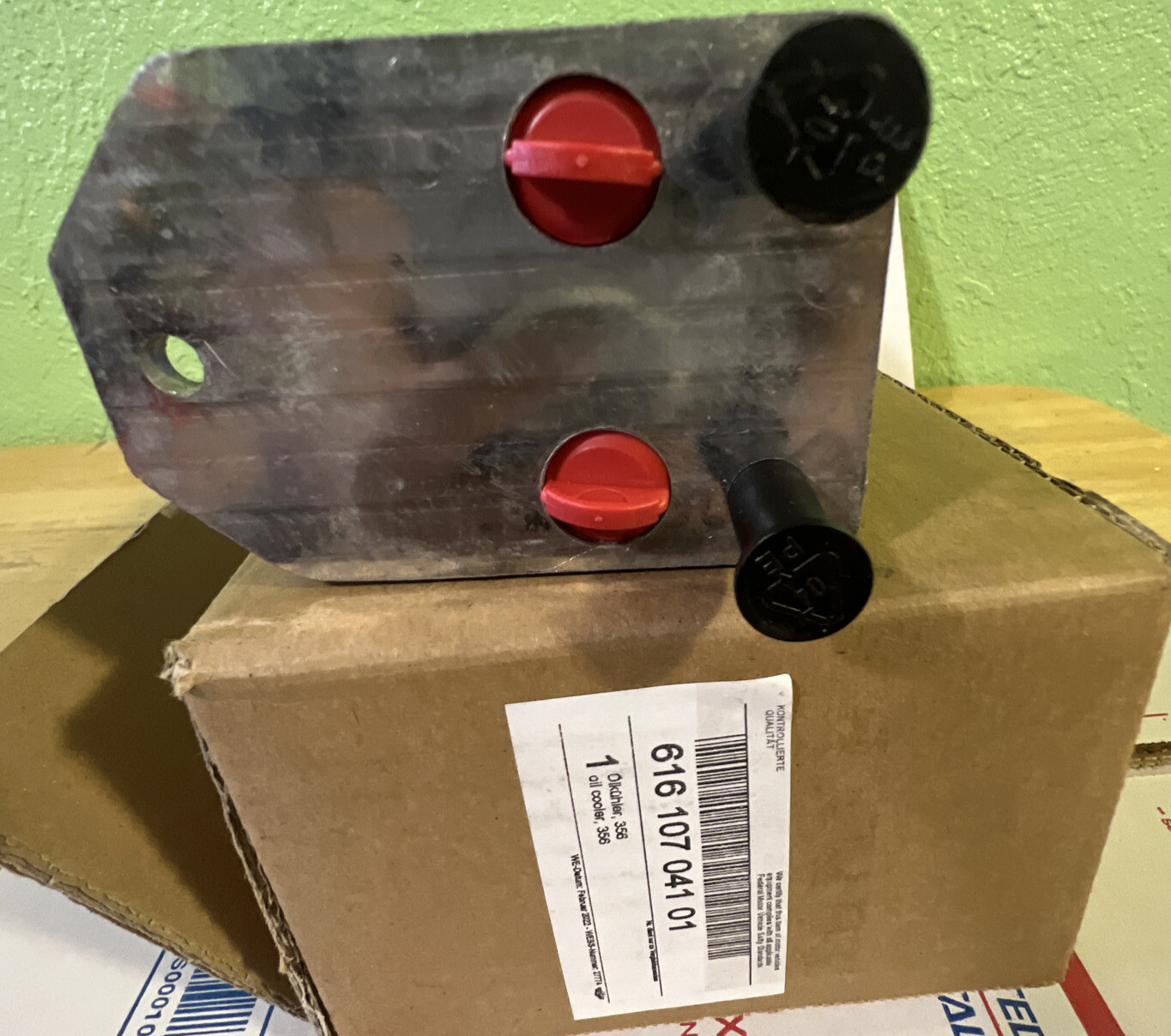 One New OE Supplier Engine Oil Cooler 61610704101 for Porsche | eBay