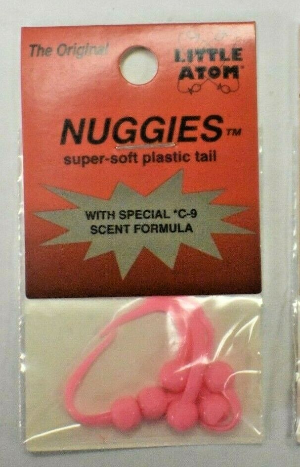 Little Atom Nuggie Soft Plastic Panfish Baits Micro Nuggies (6 Pieces ...