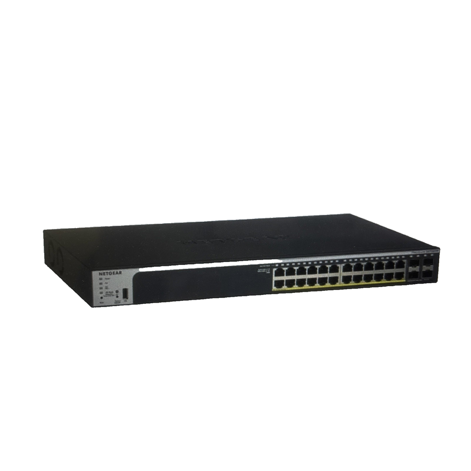NETGEAR ProSAFE GS728TPP 24-Port Gigabit PoE+ Managed Smart Switch ...