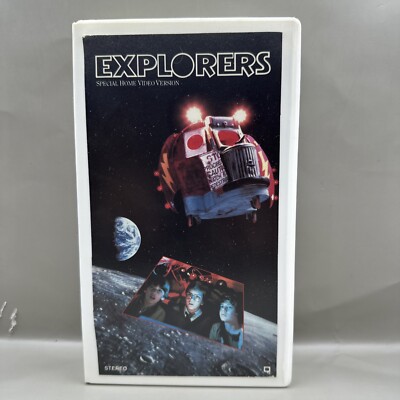 EXPLORERS VHS 1985 Ethan Hawke, River Phoenix First Print Paramount ...