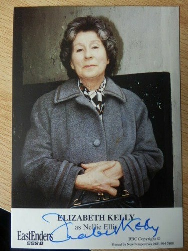 ELIZABETH KELLY - EASTENDERS - ACTRESS - AUTOGRAPHED PHOTO | eBay