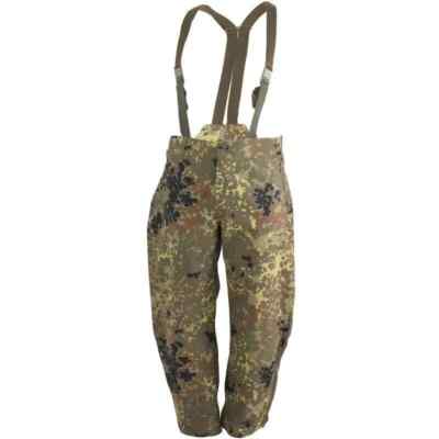 Waterproof GoreTex Pants German Flecktarn Camo Camouflage Rain Snow ...