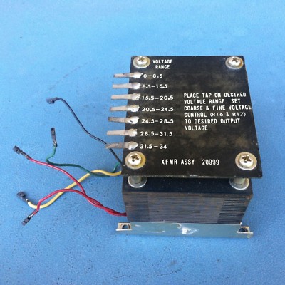 Vintage multi voltage power transformer XFMR ASSY 20999 , w19 | eBay
