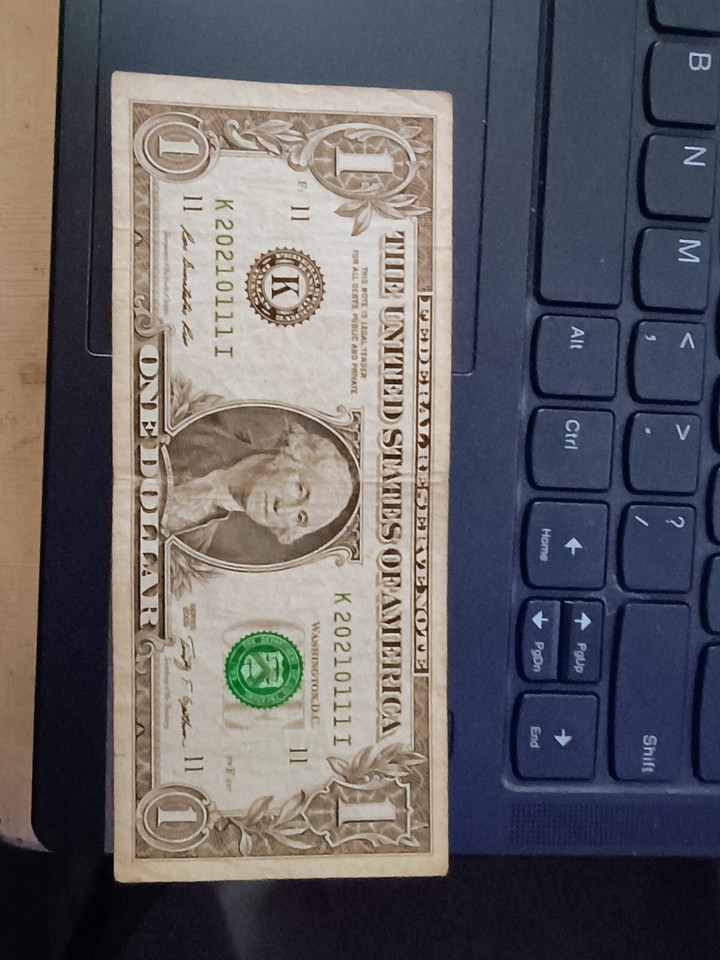 Fancy serial number /Birthday banknote VERY RARE JAN,11 2021 | eBay