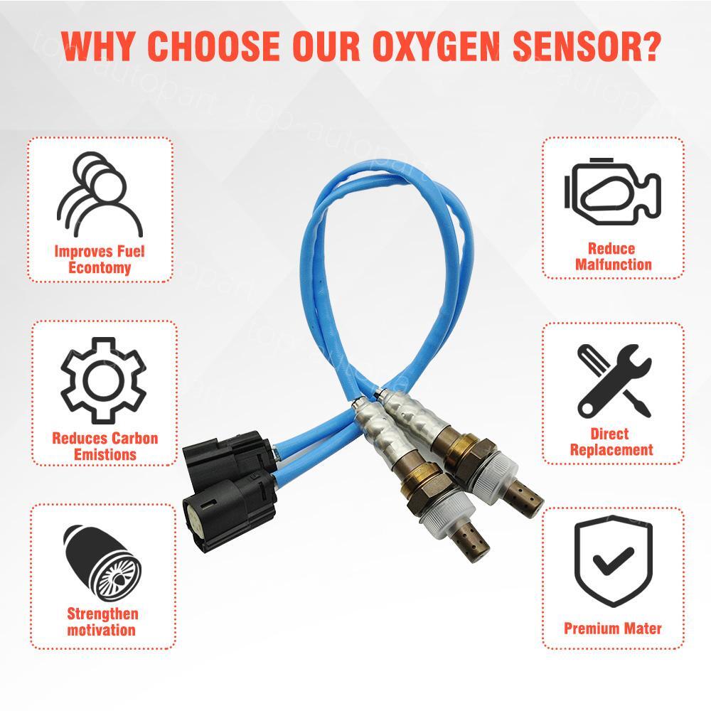 Pack (2) For Ford F-150 3.5L 3.7L 2011-2014 O2 Oxygen Sensor Downstream ...