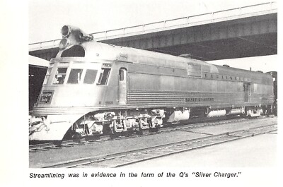 General Pershing Zephyr Silver Streak Silver Charger 5.25 x 3.5" Vtg ...