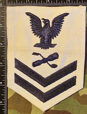 US Navy Rate Molder 2nd Class Petty Officer rank Patch USN ML2 | eBay