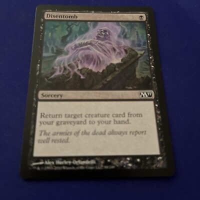 1x Disentomb M11 MtG Magic Black Common 1 x1 Card Cards | eBay