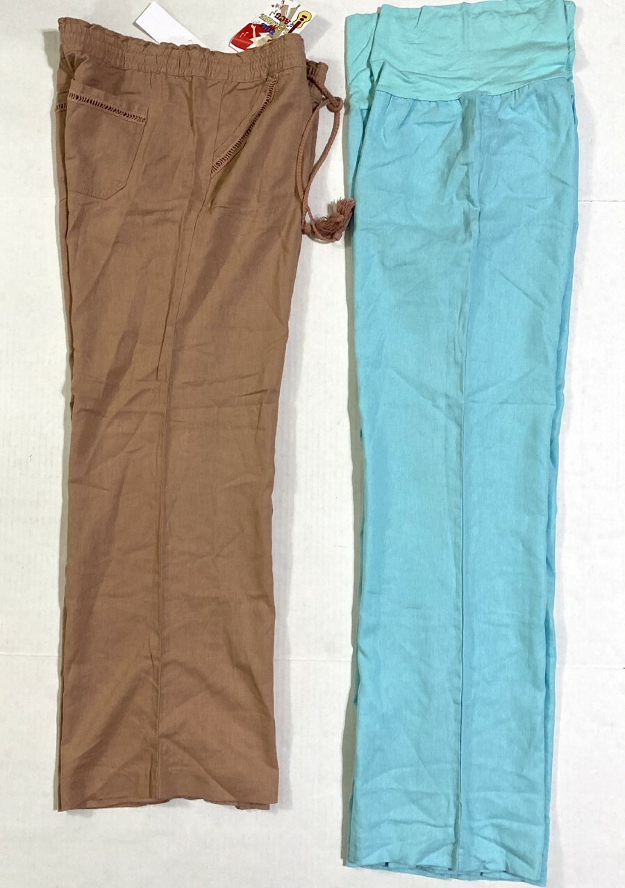 Lot of 2 Jolt & Love Tree Women's Linen Pants variety Color & Sizes | eBay
