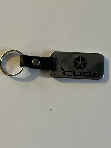 RARE 🇺🇸 VINTAGE PLYMOUTH “CUDA” KEYCHAIN / FOB /TAG 👀 LQQK 👀 | eBay