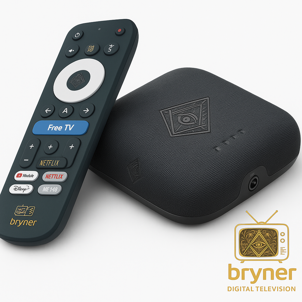 Bryner 4K Pro Streaming Box | Google TV | Dolby Vision & Atmos | Wi-Fi ...