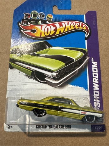 Hot Wheels HW Workshop Green Custom '64 Galaxie 500 Car 113/247 A5 | eBay