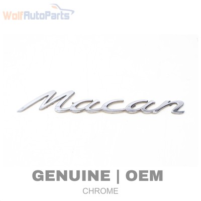 2015-2018 PORSCHE MACAN 95B - REAR Trunk Emblem / Badge (Macan ...