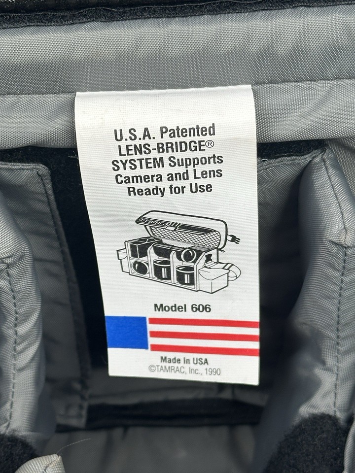 Vintage Tamrac Blue Mode 606 Gadget Shoulder Camera Bag | eBay