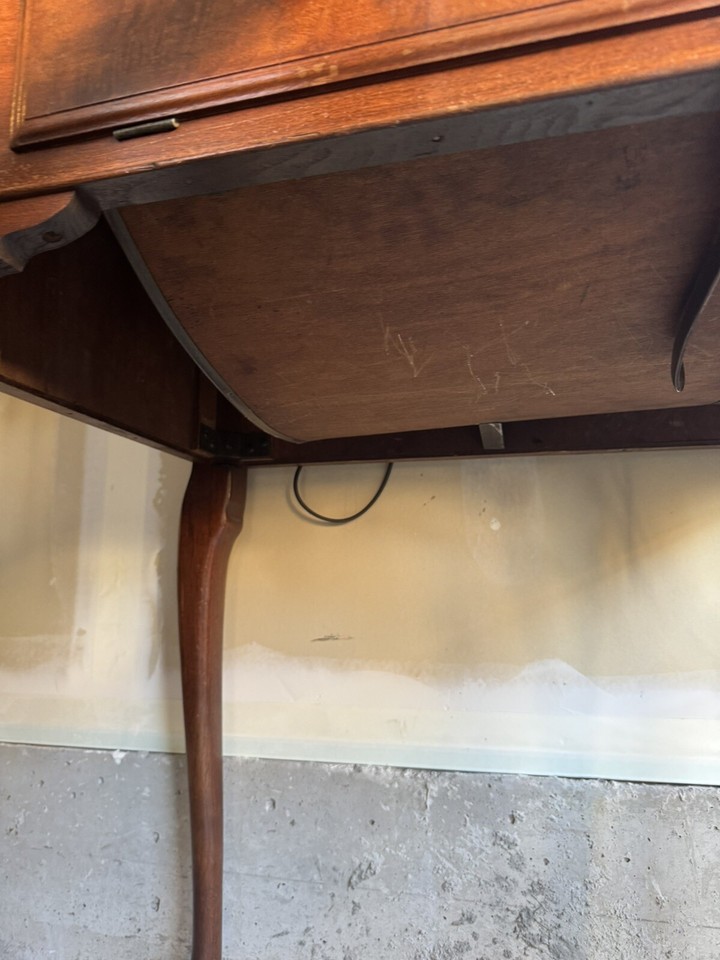 Singer 401A Sewing Machine In Cabinet W Extras | eBay