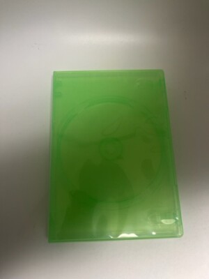 100 NEW TOP QUALITY ORIGINAL TRANSPARENT GREEN XBOX 360 GAME CASE ...