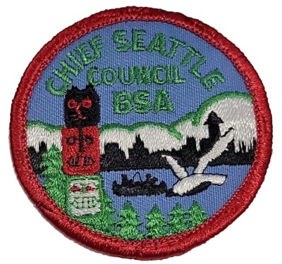 Chief Seattle Council BSA Patch - 1325 | eBay