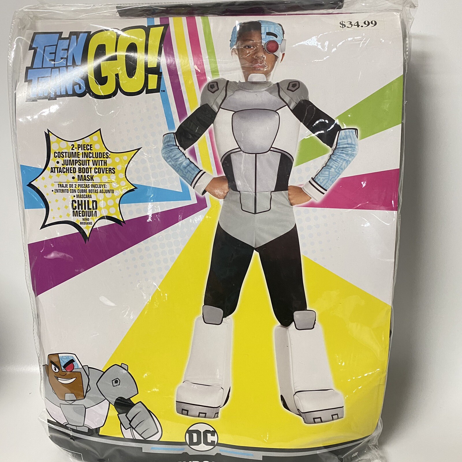 Cyborg Teen Titans Go Costume