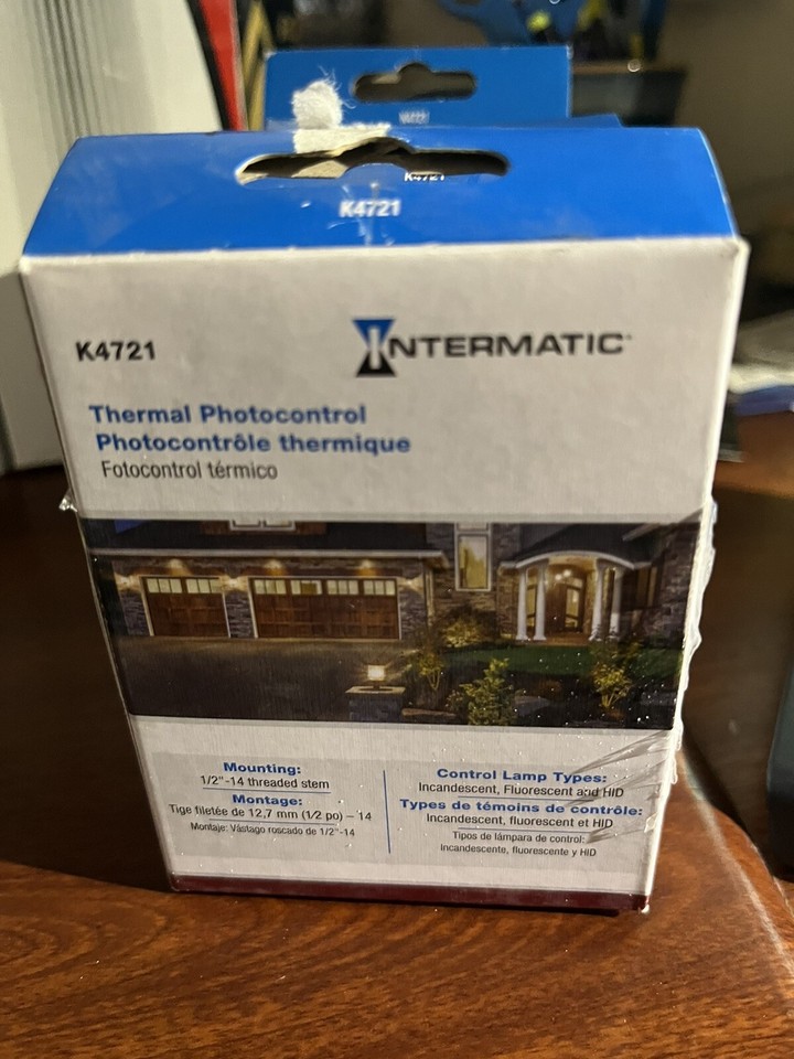 Intermatic Thermal Photocontrol K4721 Light Control Dusk To Dawn ...