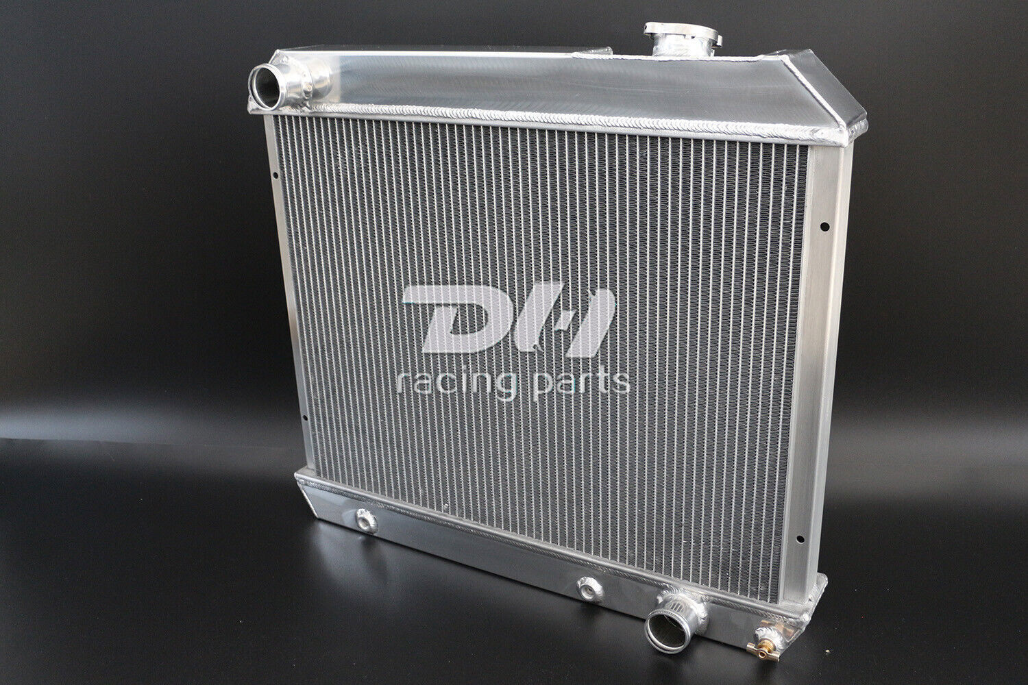 4 Row Alu Radiator Fit 63-66 Chevy C/K Pickup Truck C10 20 30/Pontiac ...