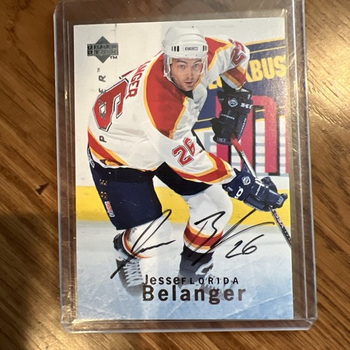 1995-96 Upper Deck Be a Player - Jesse Belanger #S143 Autographs (AU ...
