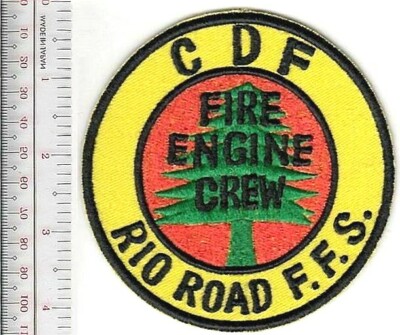 Hot Shot Wildland Fire Crew California CDF Rio Road Forest Fire Station ...